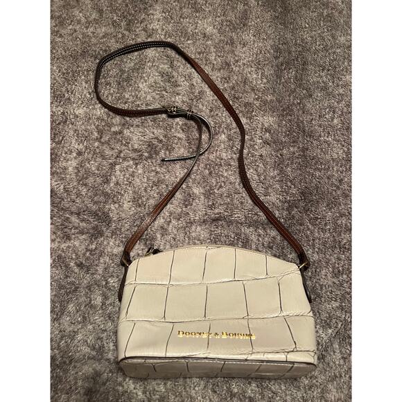 Dooney & Bourke | Bags | Dooney Bourke Denison Ruby Croc Embossed ...